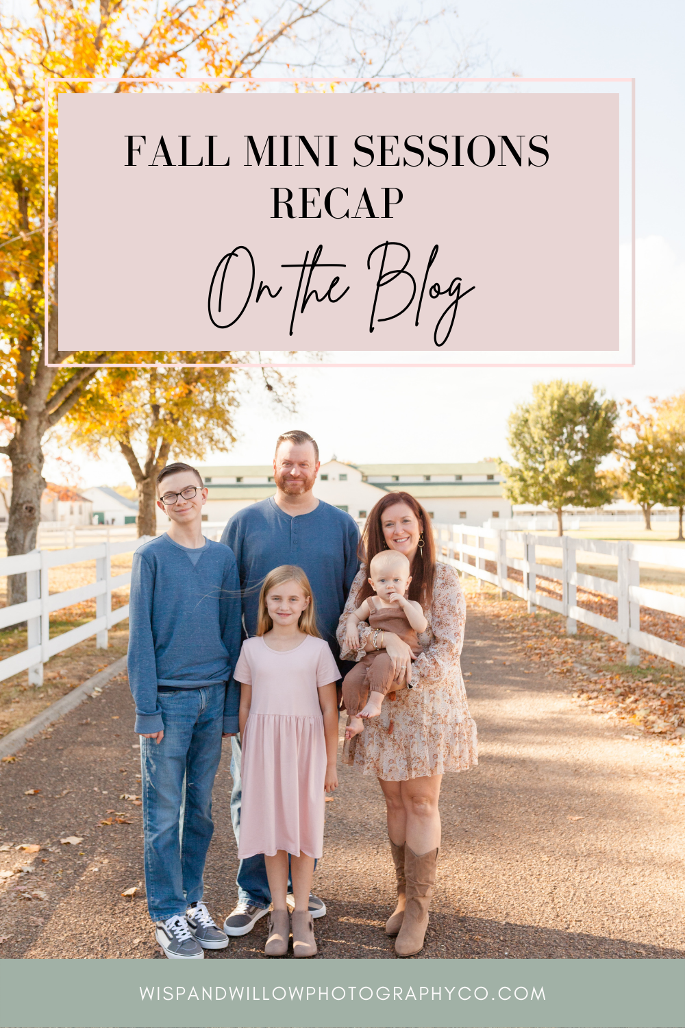Fall Mini Sessions Recap | Family Photography Team