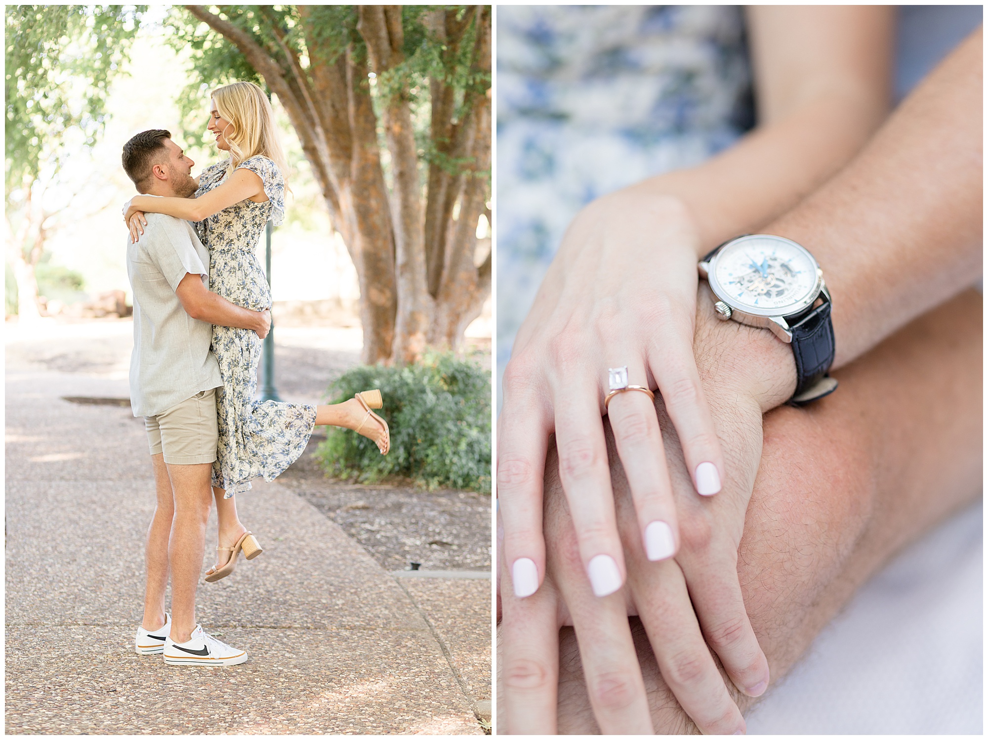 Frisco, TX Central Park Engagement Session