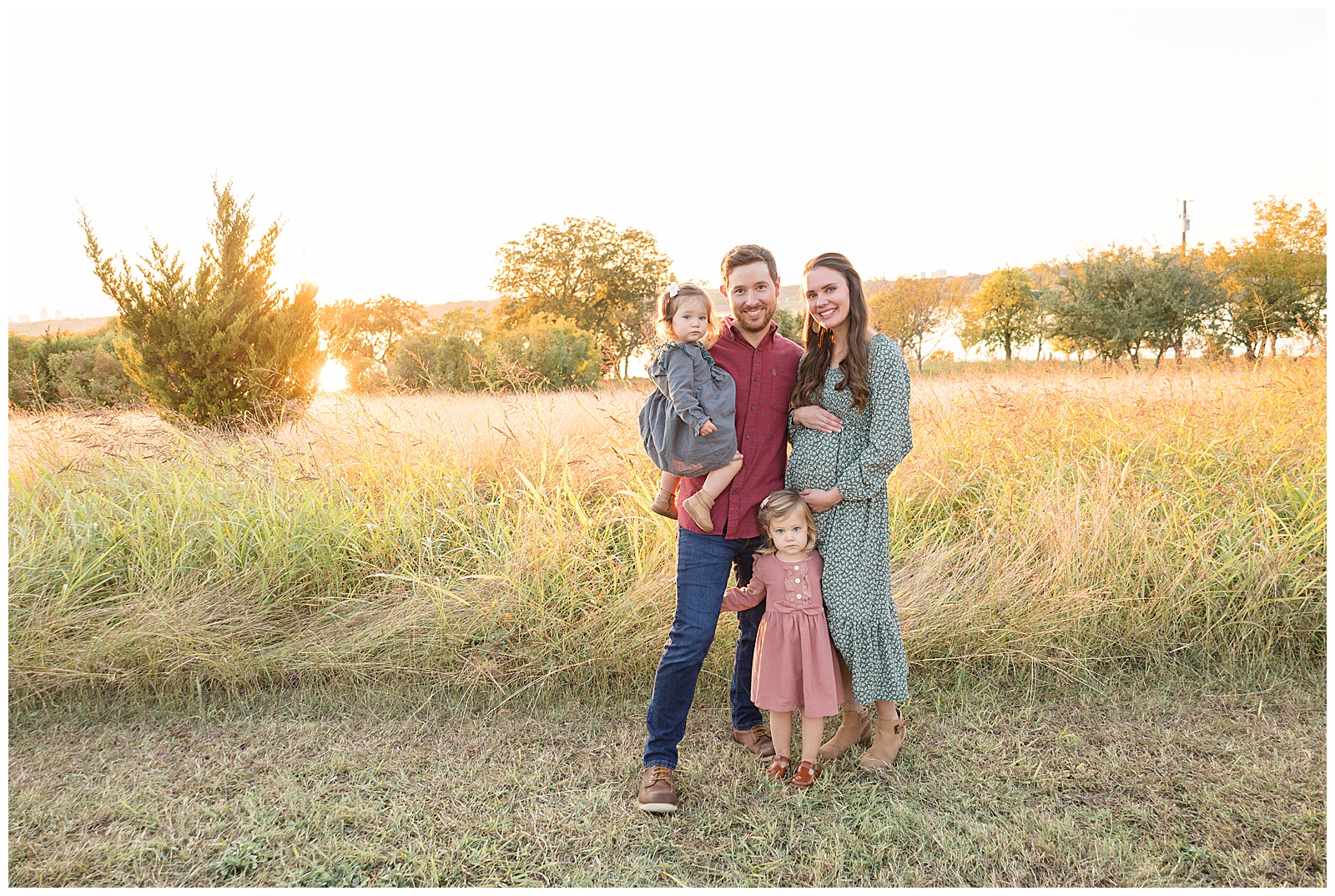 Dallas portrait session at White Rock Lake in TX- Maternity/Family
