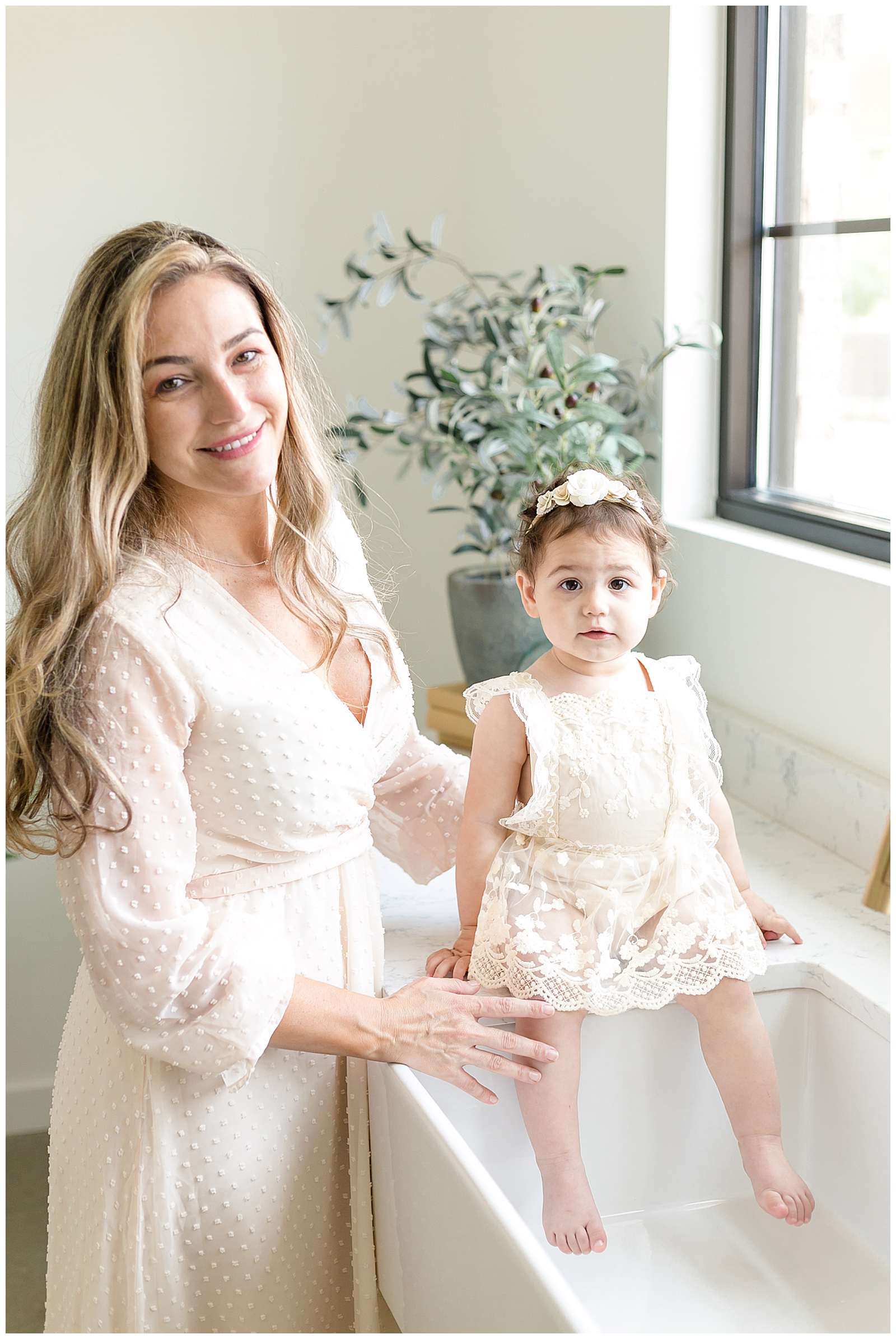 McKinney, TX Studio Family Portraits at Lemon Drop Studio