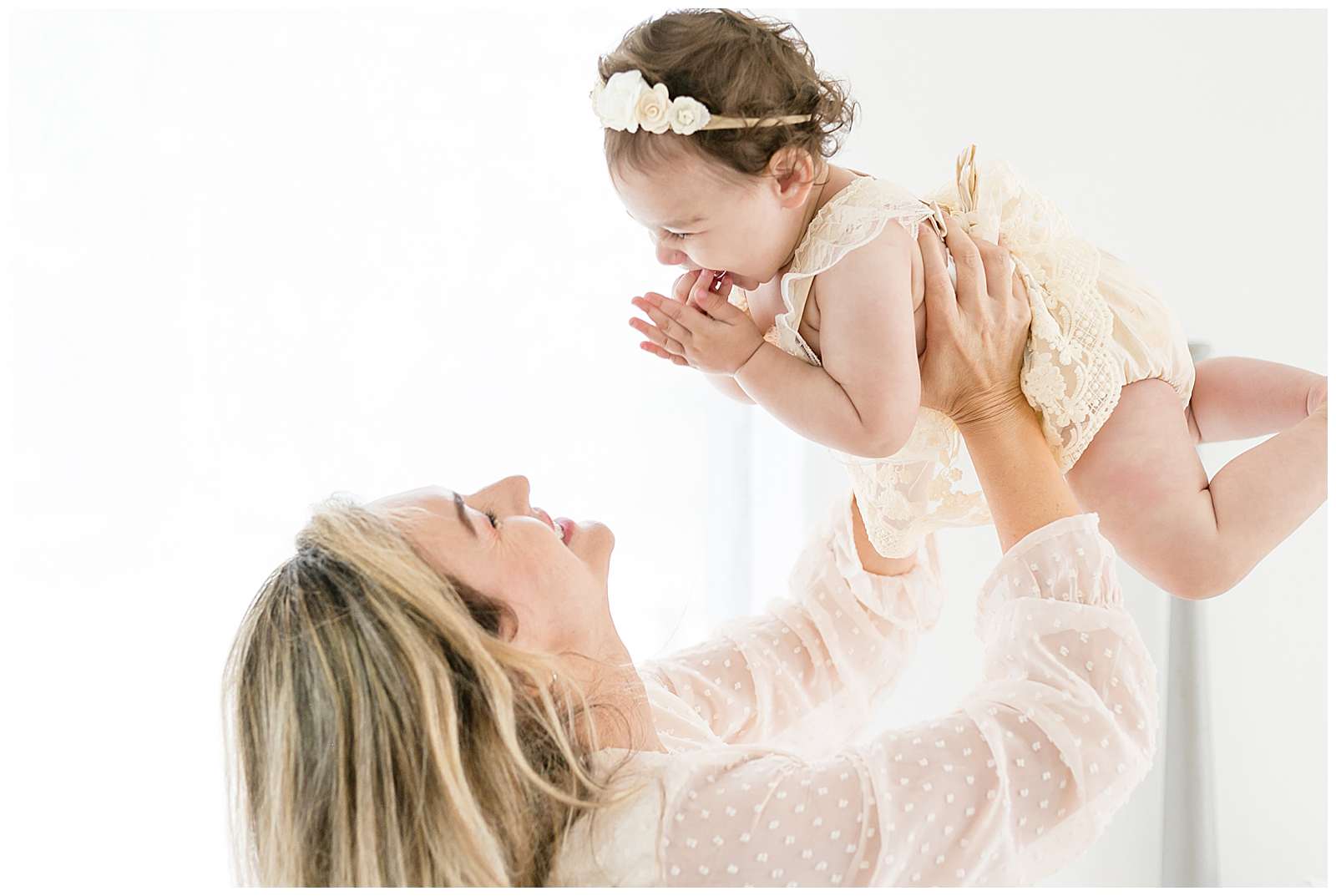 McKinney, TX Studio Family Portraits at Lemon Drop Studio