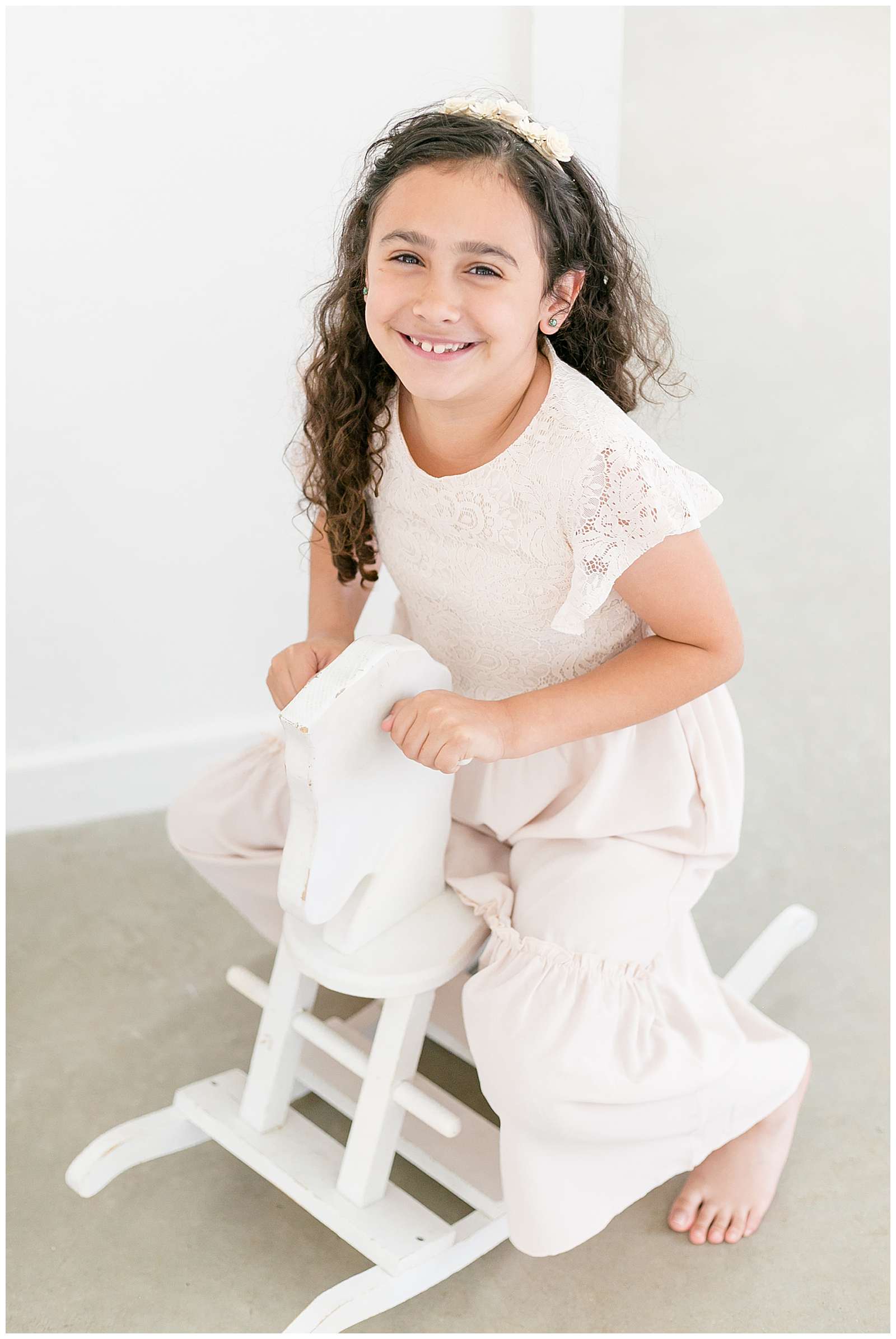 McKinney, TX Studio Family Portraits at Lemon Drop Studio