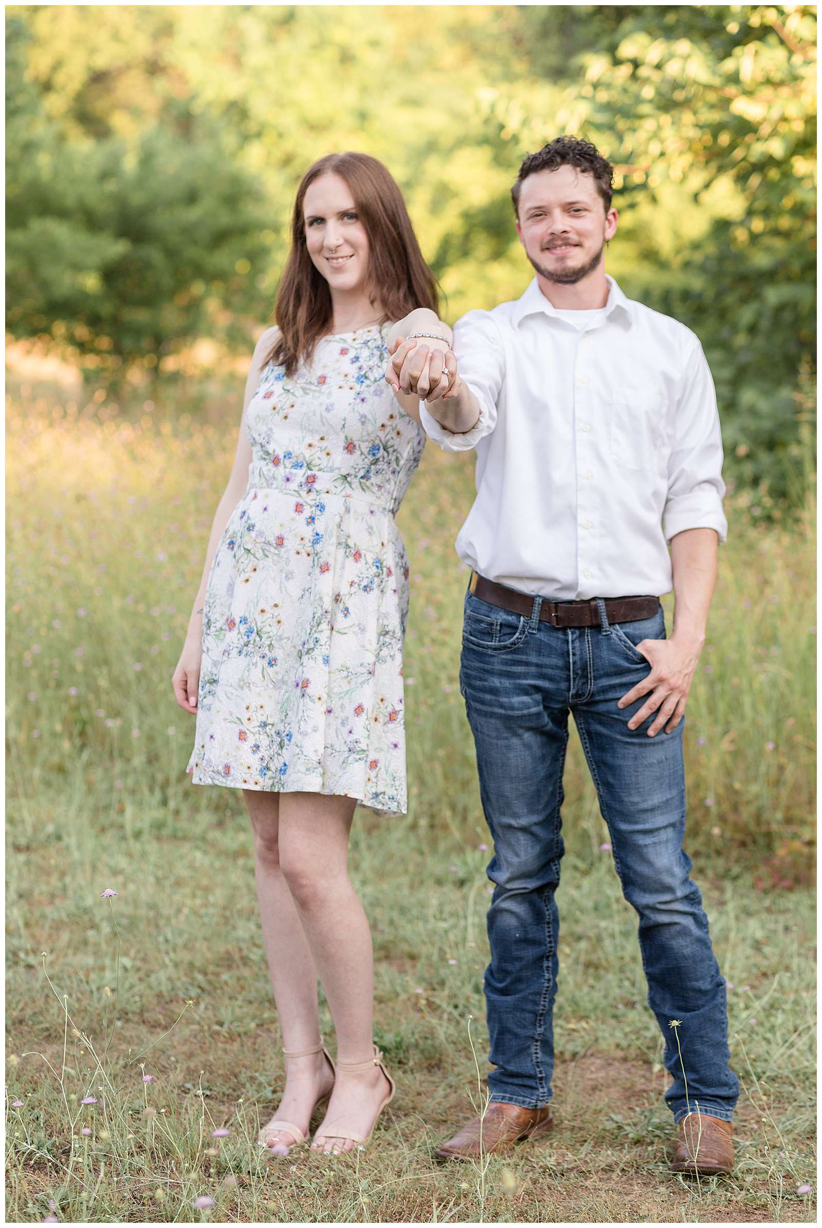 Frisco Engagement Session at Frisco Commons Park in Frisco, TX